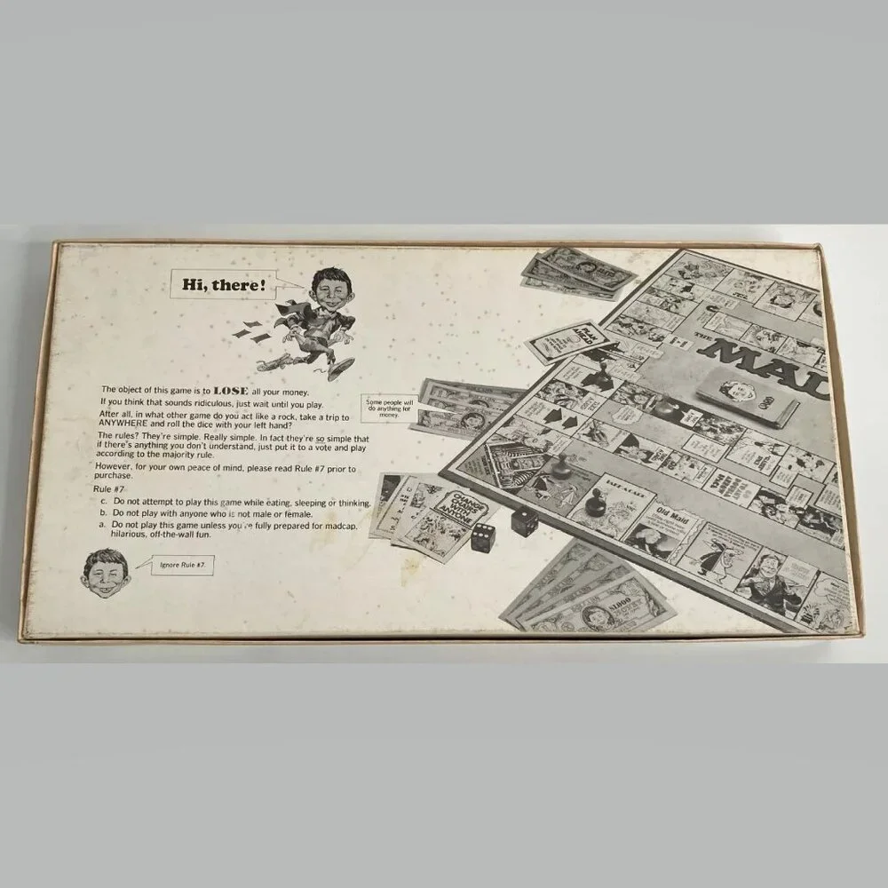 Parker Brothers | Games | The Mad Magazine Board Game By Parker Bros ...
